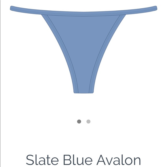Boutine LA | Swim | Boutinela Avalon Bottoms Slate Blue | Poshmark
